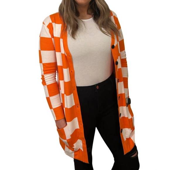 TENNESSEE & CO. | Sweaters | New Tennessee Co Check Me Out Cardigan In ...